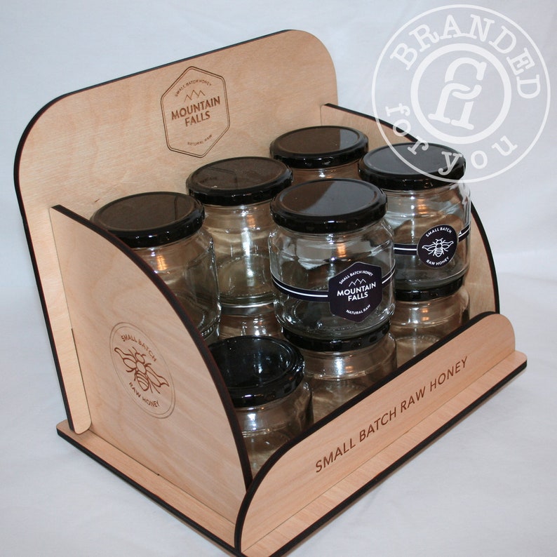 Craft Show Display Mason Jar Holder Counter Display Stand | Etsy Australia