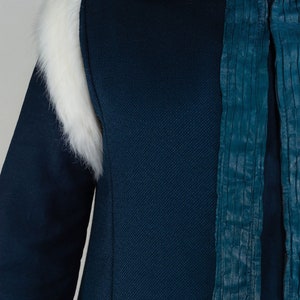 Waterbender Cosplay Costume/ Custom Outfit/ Blue Tunic/ Robe/ - Etsy