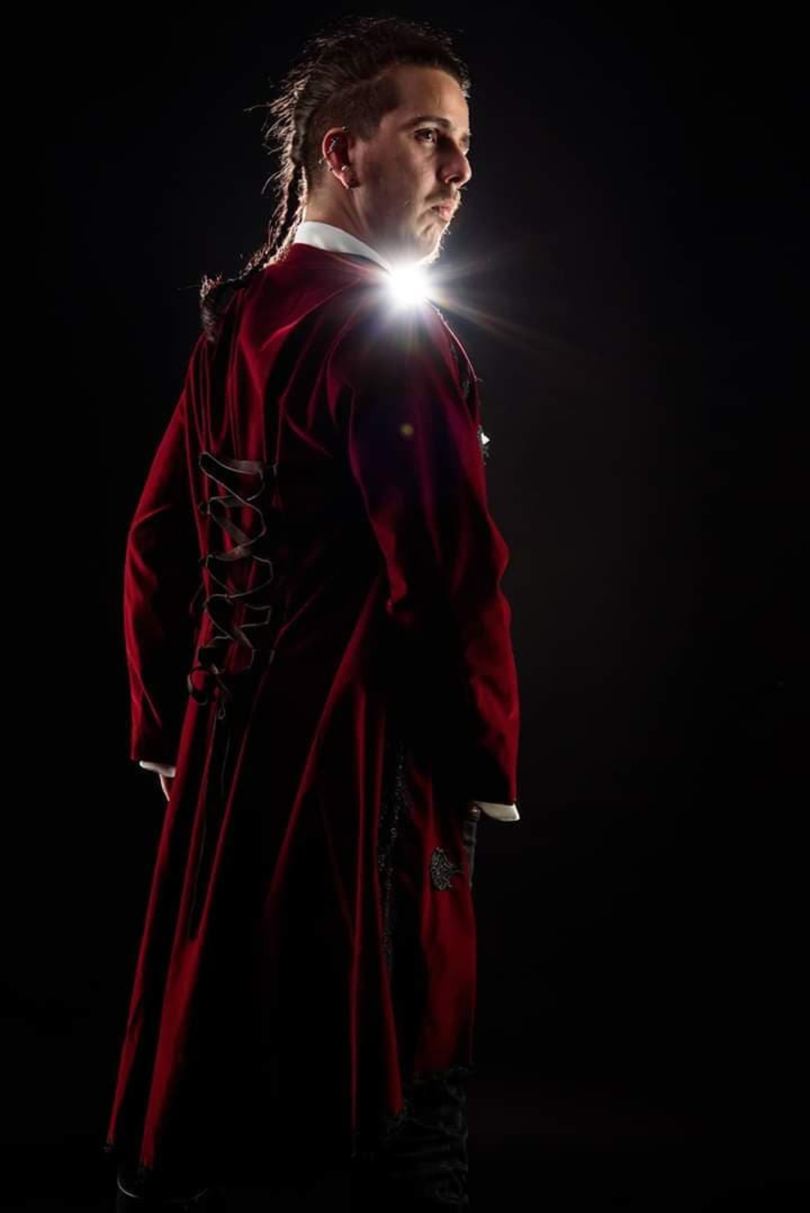 Unisex/ Historic Vampire Wizard Velvet Royal Coat for Him/her With ...