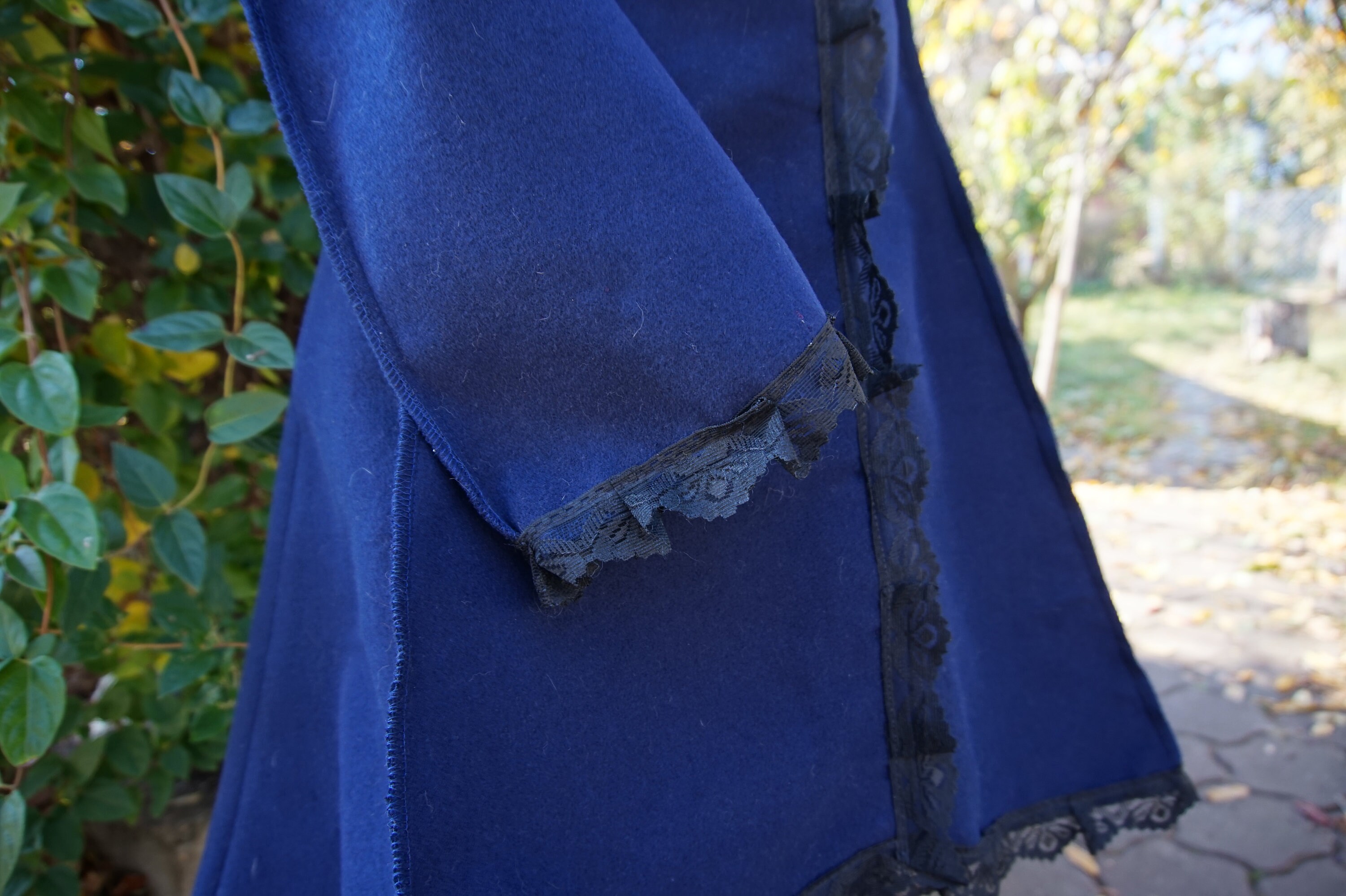 Fairy Forest Wool Hooded Coat / Psy/ Etnic/ Pagan/ Hippie/ Witch ...