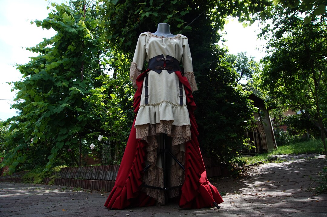 Steampunk Dress/ Victorian/gothic /movie/ Cosplay/ Historic/ Witch ...