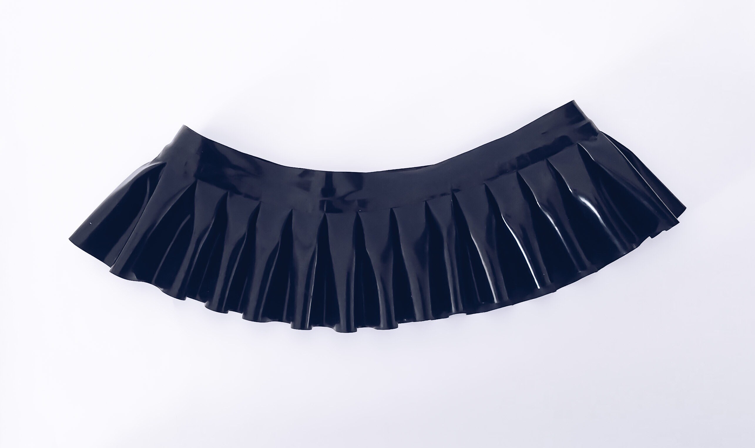 Latex Frill Ruffle Belt Victorian Gothic Dominatrix - Etsy
