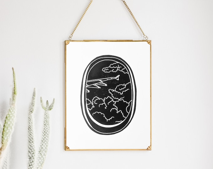 Airplane Window Print Airplane Art, Wanderlust Print, Wanderlust Art ...