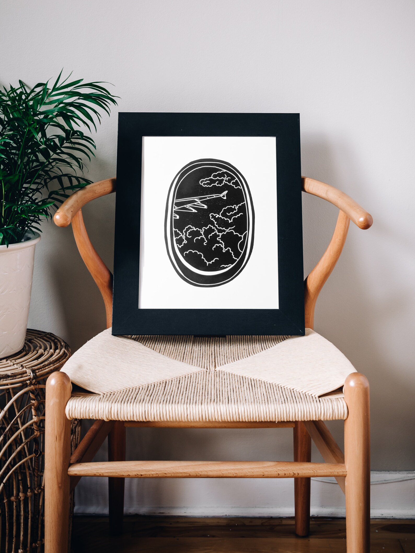 Airplane Window Print Airplane Art Wanderlust Print - Etsy