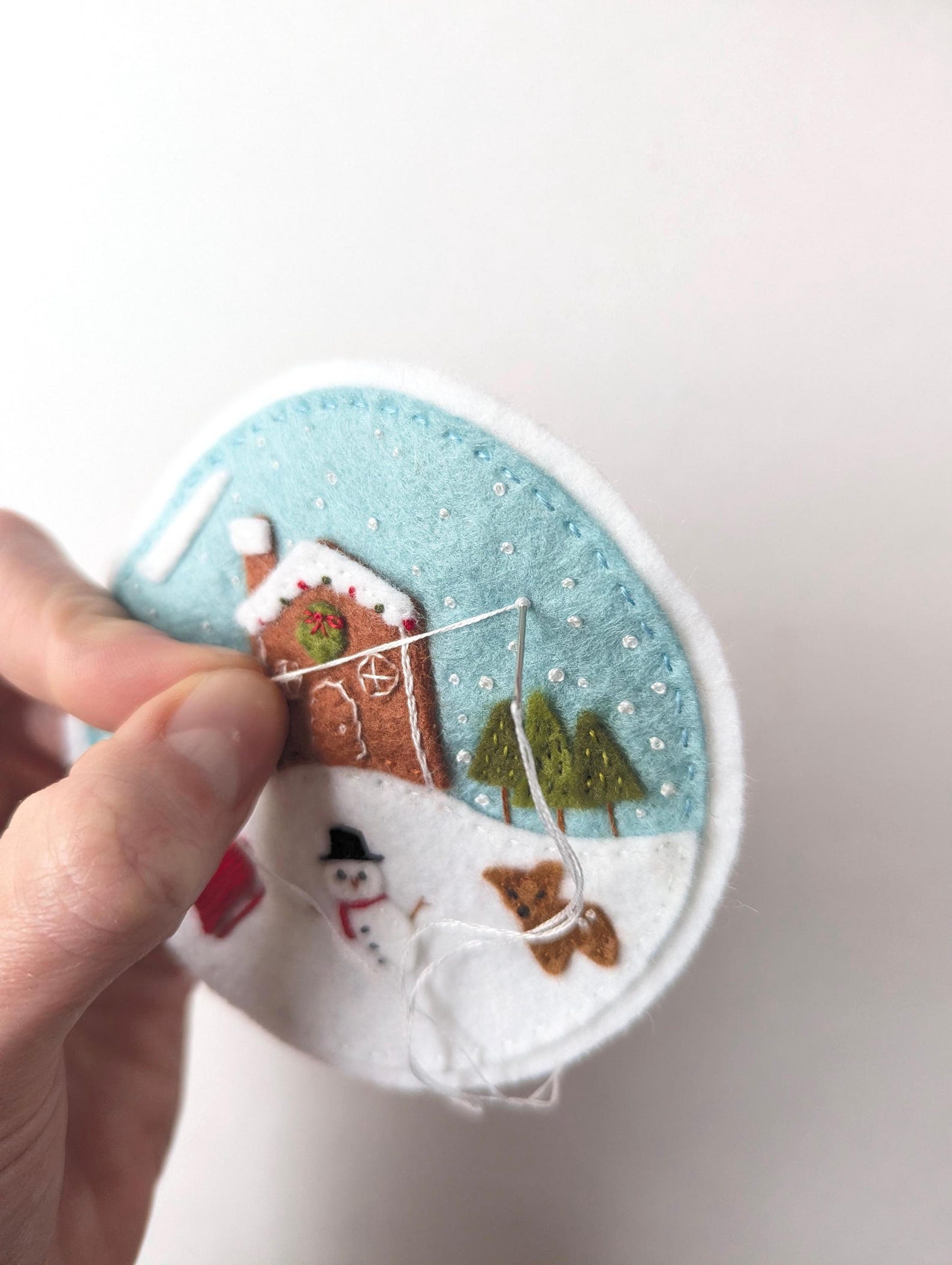 Snow Globe Ornament Pattern - Etsy