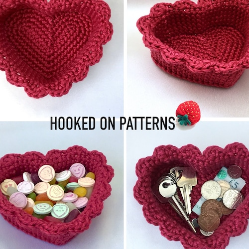 Heart Pocket Pattern Only Valentine's Day Gift Bag - Etsy