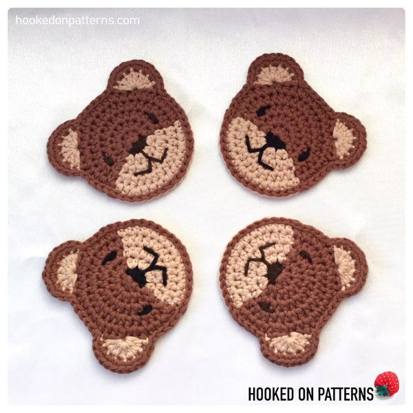 Bear Coasters - Etsy