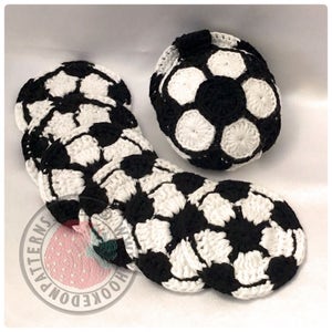 Football Coaster Set - Soccer - Crochet PDF Pattern - Etsy