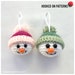 Crochet Snowman Bauble Pattern - PDF Pattern Digital Download in ...