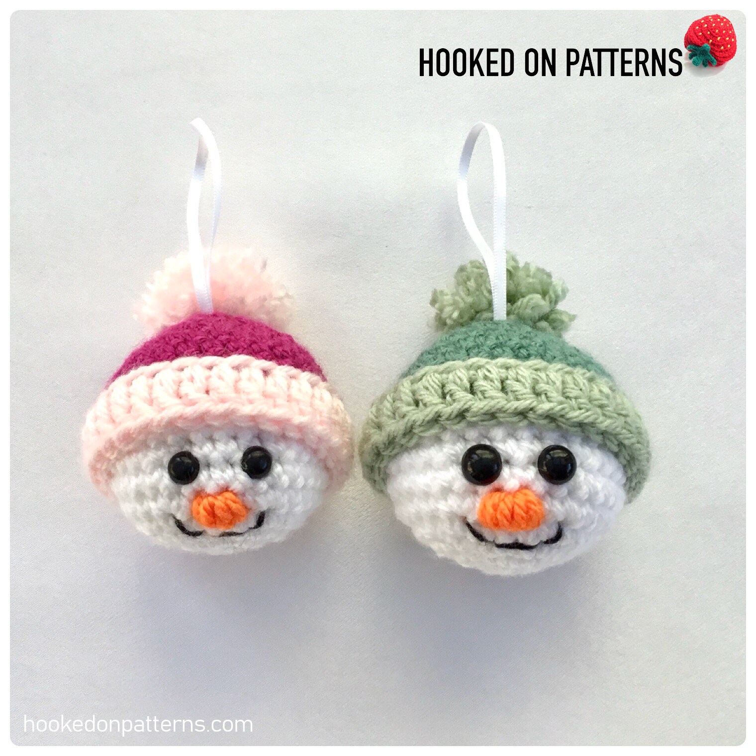 Crochet Snowman Bauble Pattern PDF Pattern Digital Download - Etsy Canada