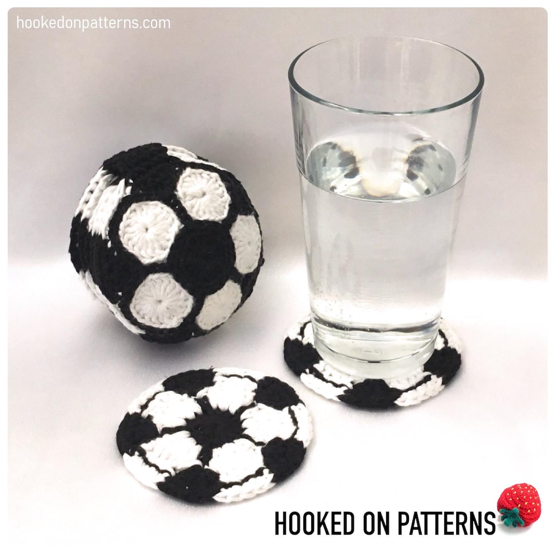Football Coaster Set - Soccer - Crochet PDF Pattern - English ONLY - Etsy