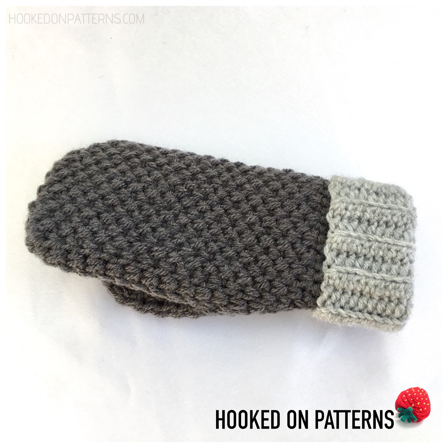 Crochet Pattern Cute & Cosy Mittens Adult Ladies Size - Etsy