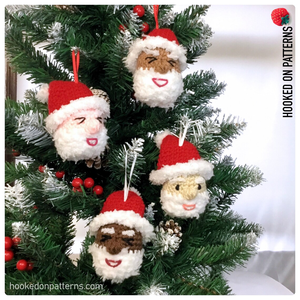 Crochet Santa Bauble Pattern PDF Pattern Digital Download | Etsy