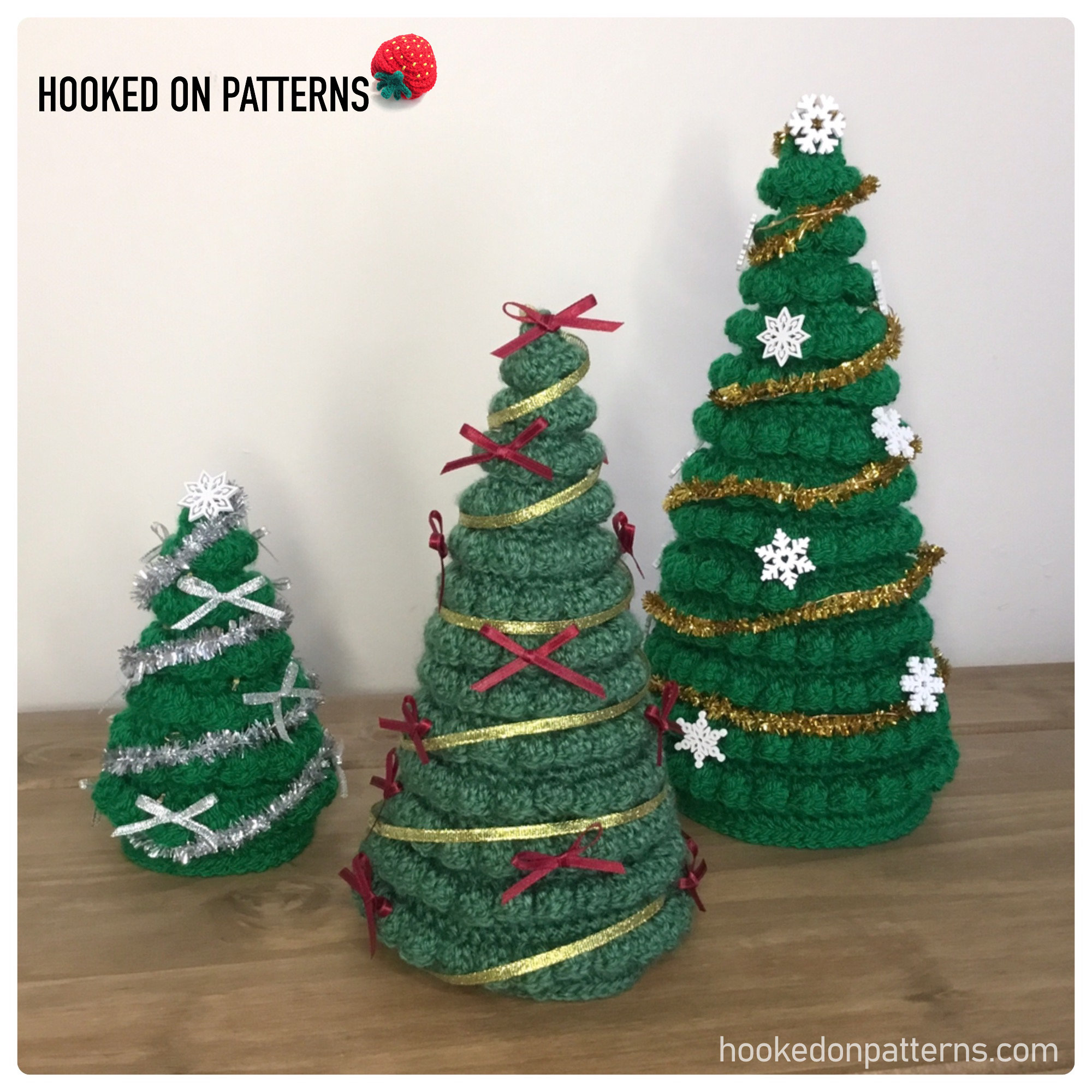 Mini Christmas Tree Crochet Pattern Tabletop Christmas Tree - Etsy