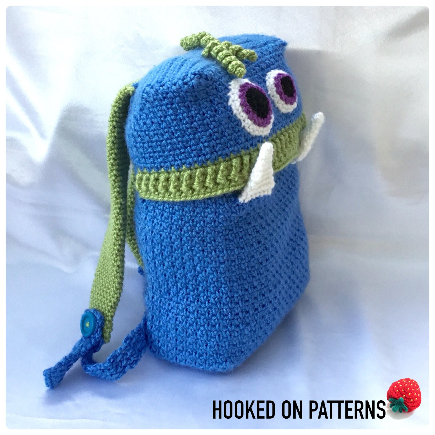 Knapsack Monsters Crochet Backpack Crochet Pattern PDF - Etsy UK