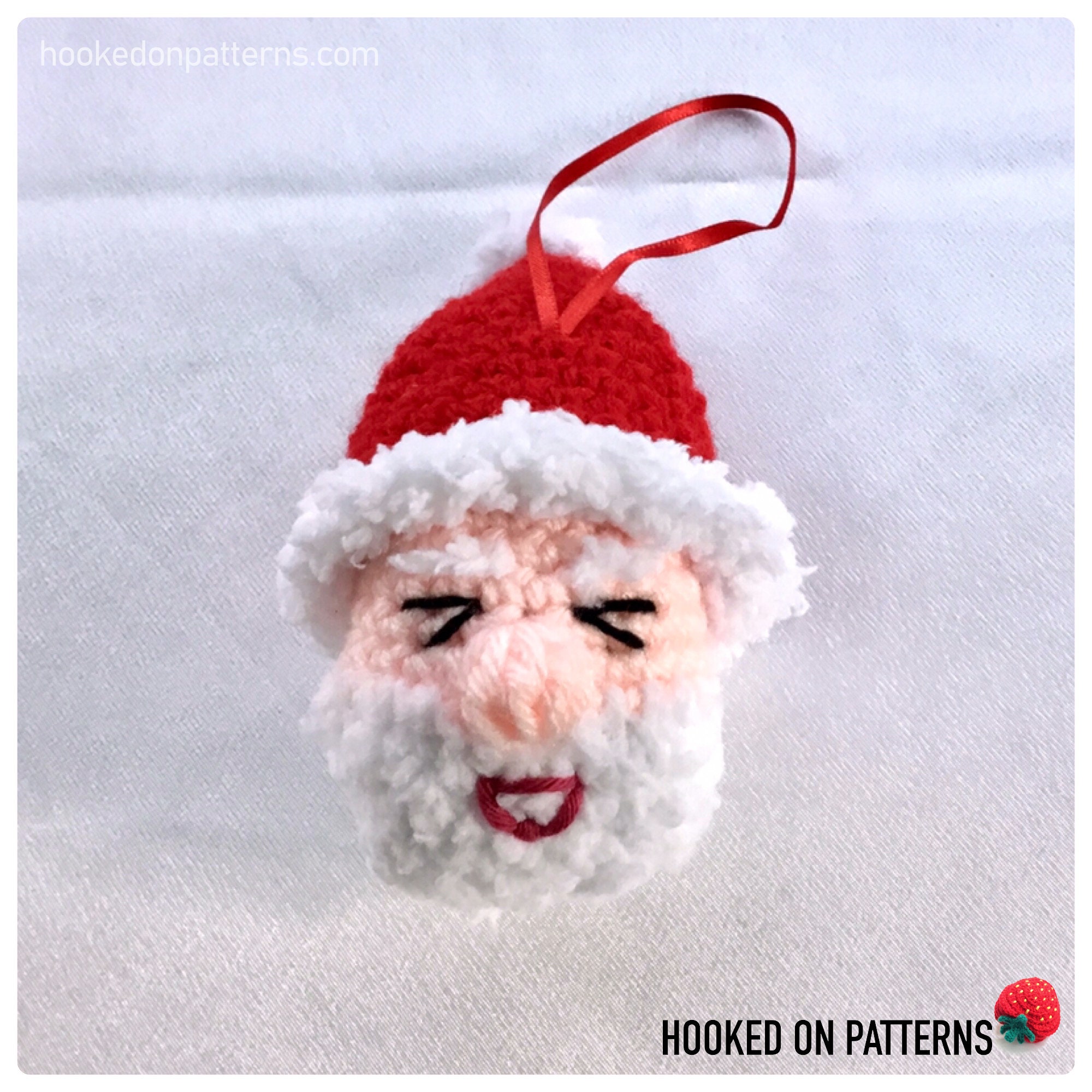 Crochet Santa Bauble Pattern PDF Pattern Digital Download | Etsy