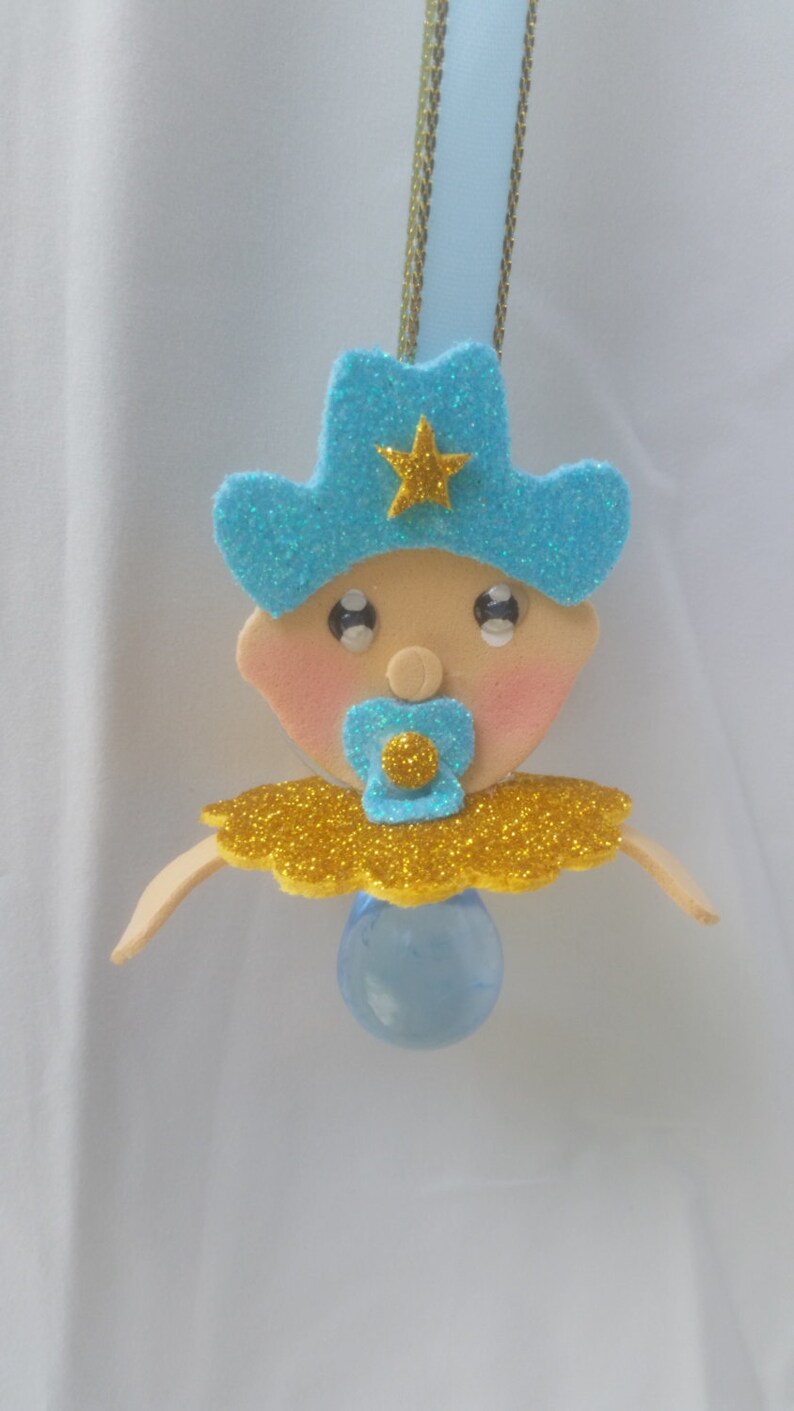 Baby Shower Pacifier Necklace Cowboy Theme Baby Shower Favor | Etsy