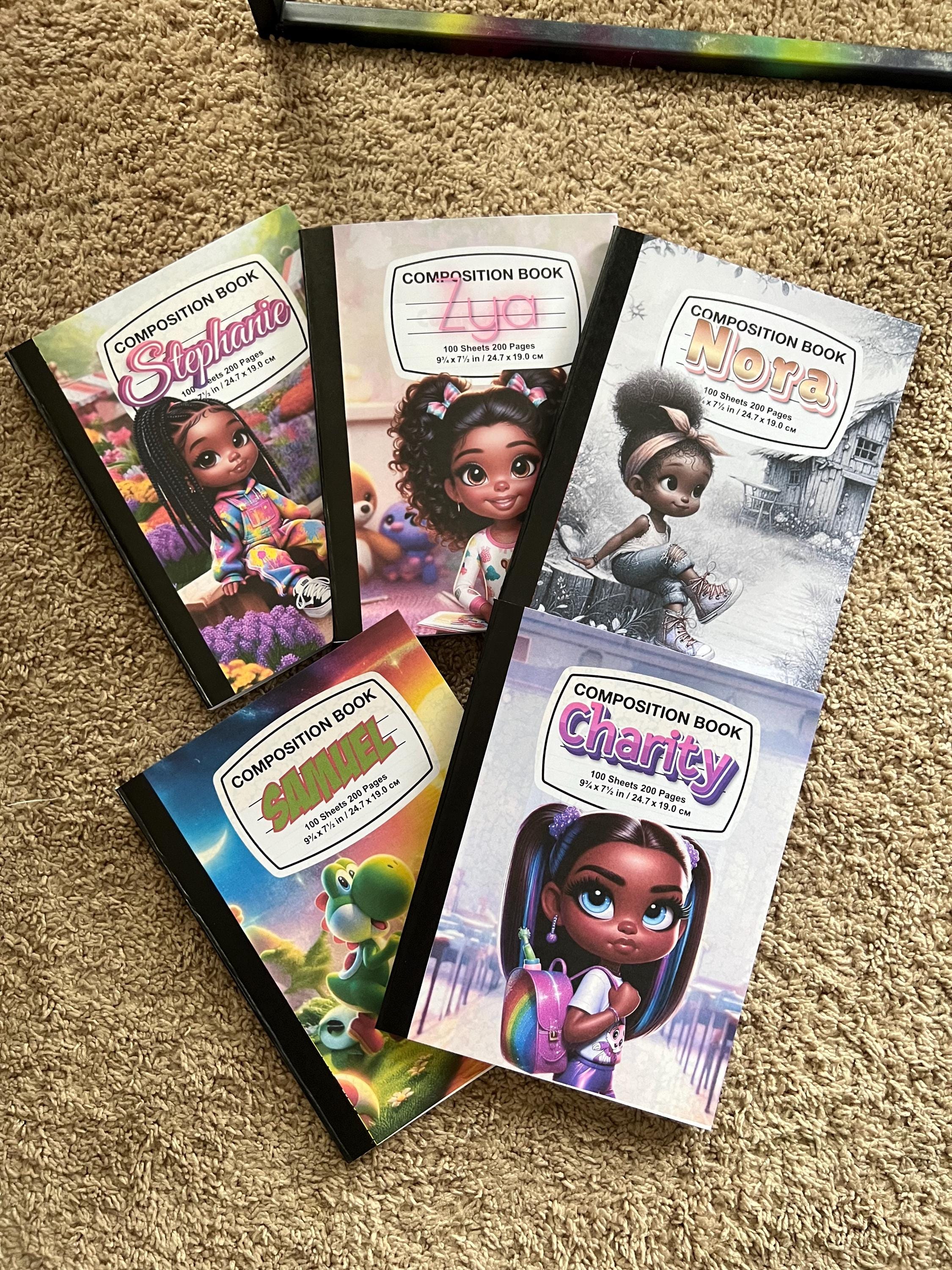 Custom Composition Notebooks - Etsy