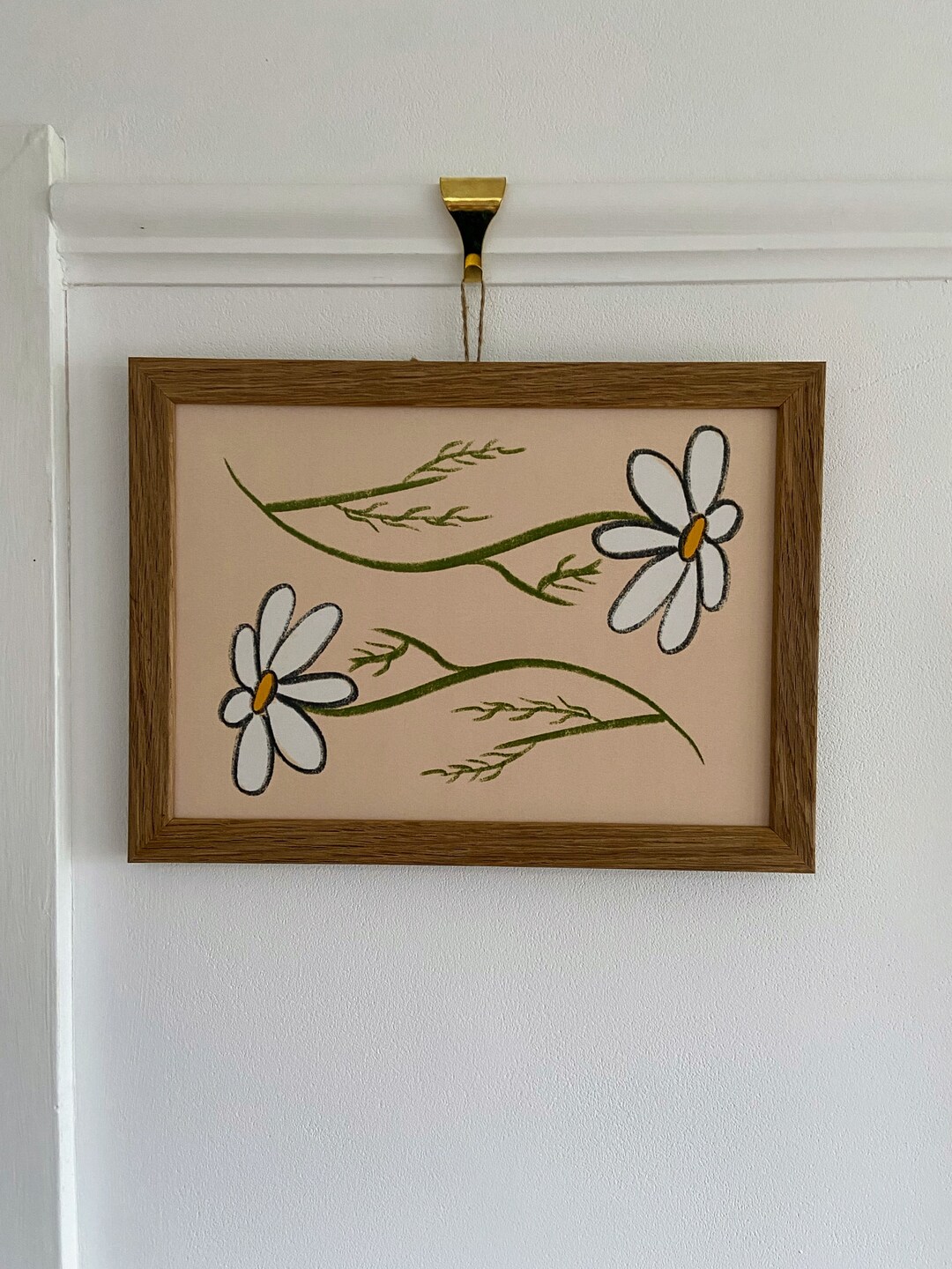 Camomile Flowers Illustration A4 Prints - Botanical, Wildflowers ...