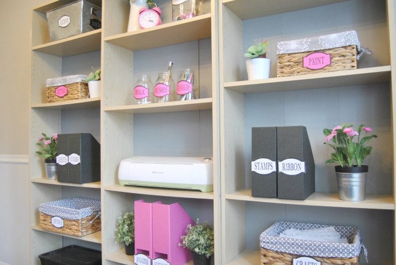 PDF: Craft Room Labels, Craft Labels, Printable Organization Labels ...