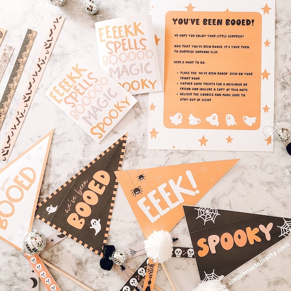 Halloween Craft Printable - Etsy