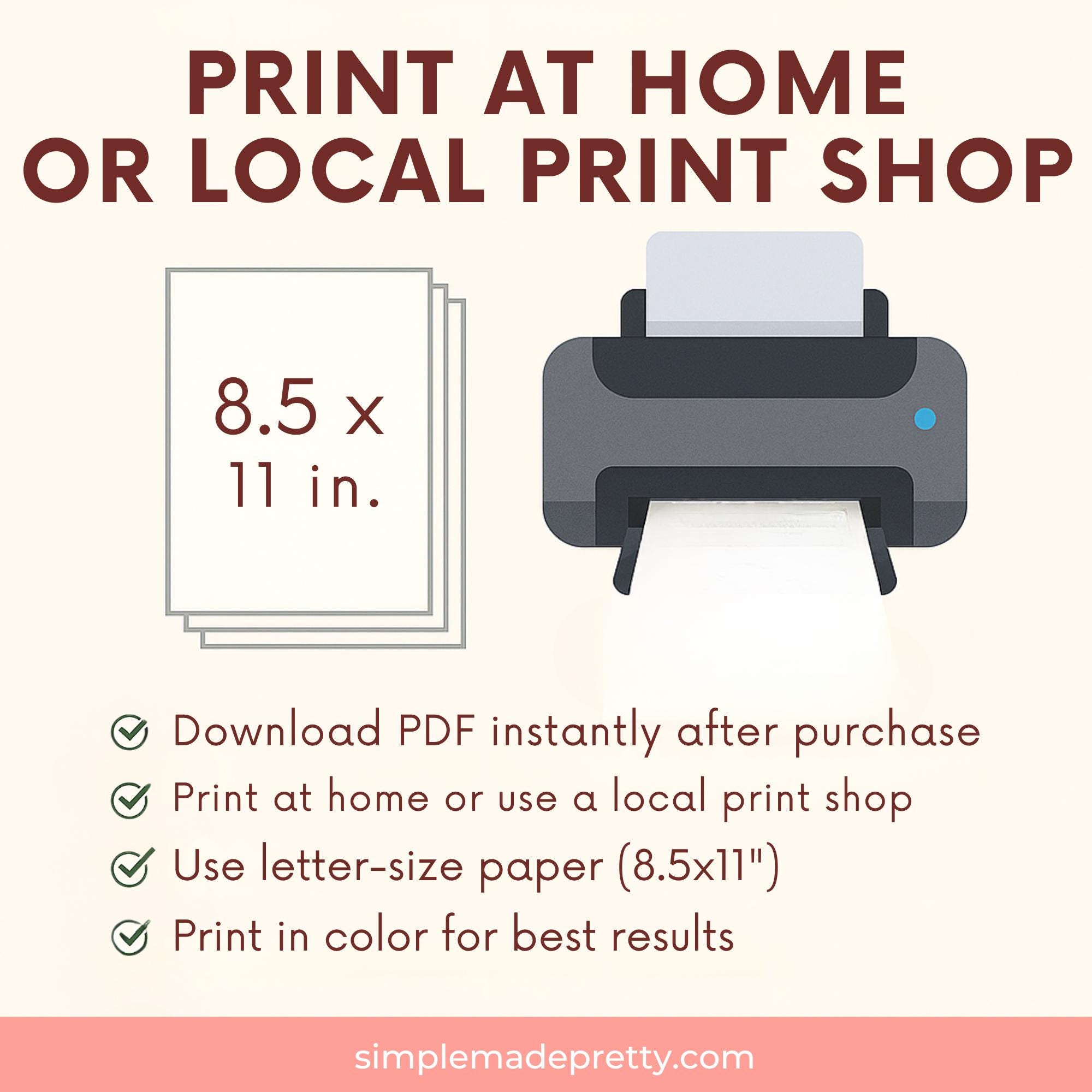 Printable Faux Book Covers – Neutral Shelf Styling Decor (instant ...