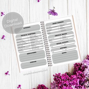 Menopause Journal, Menopause Binder, Menopause Notebook, Perimenopause ...