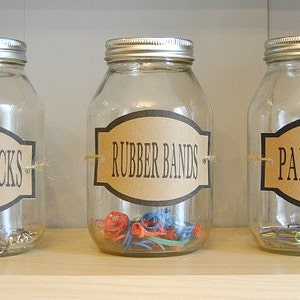 PDF: Office Labels, Printable Organization Labels, Office Organization ...