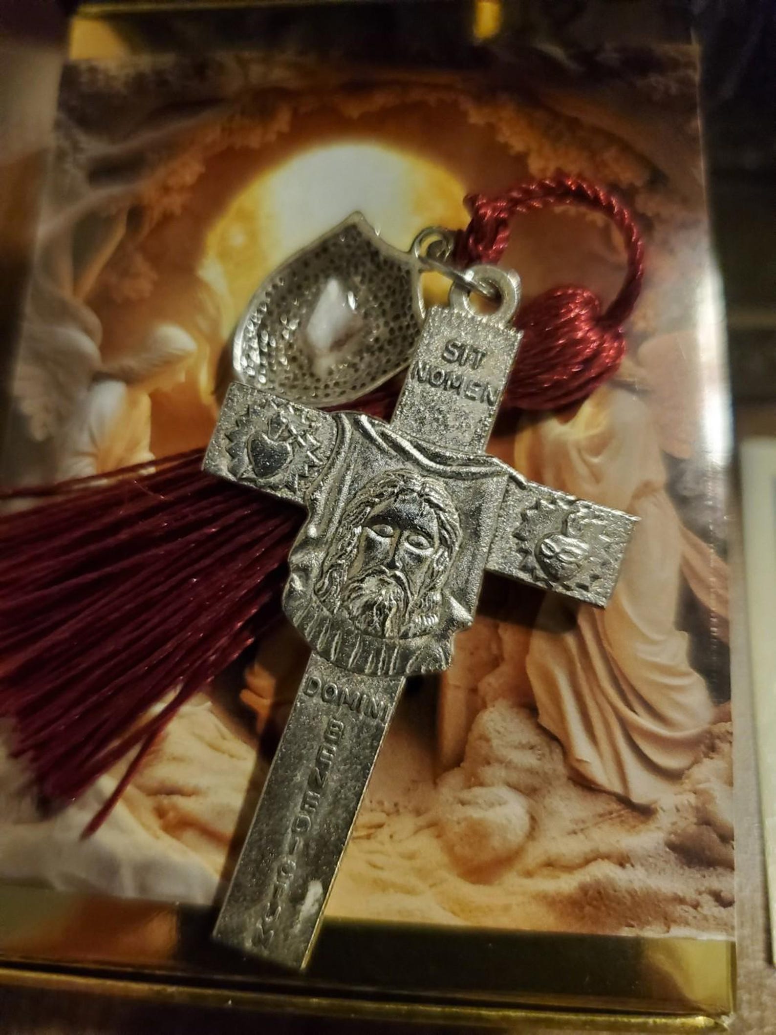 Shroud of Turin Relic Cross Stone Gathered From the Church of the ...