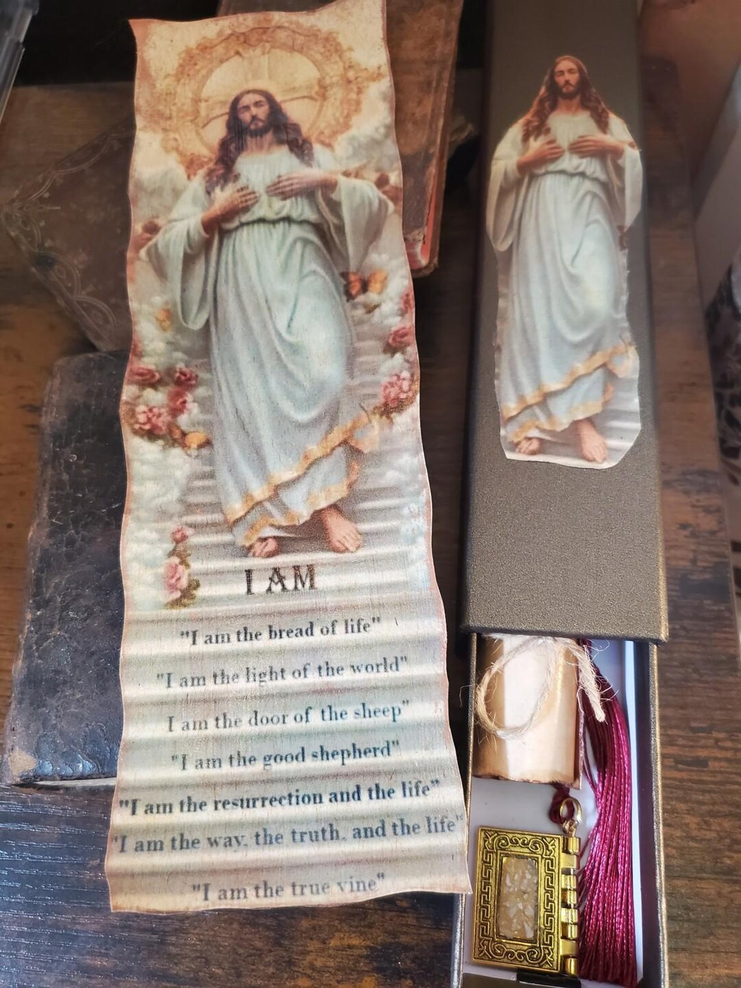 Seven I Am Scroll Lords Prayer With Stones Tomb of Jesus Renovation ...