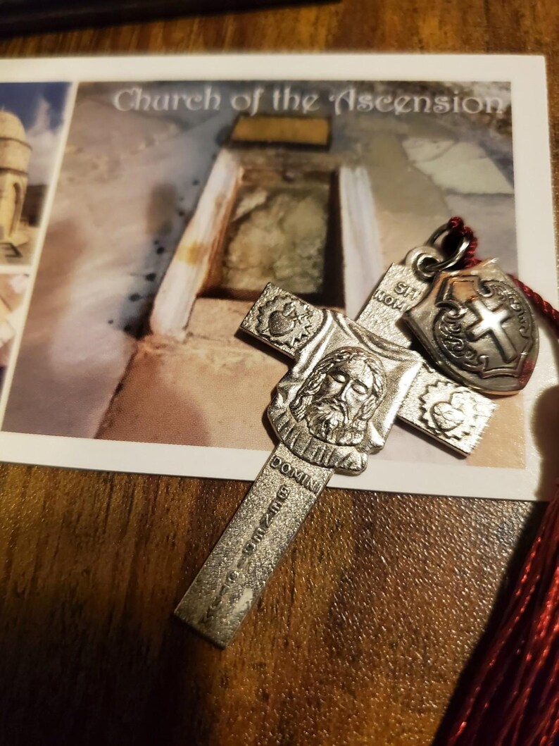 Shroud of Turin Relic Cross Stone Gathered From the Church of the ...