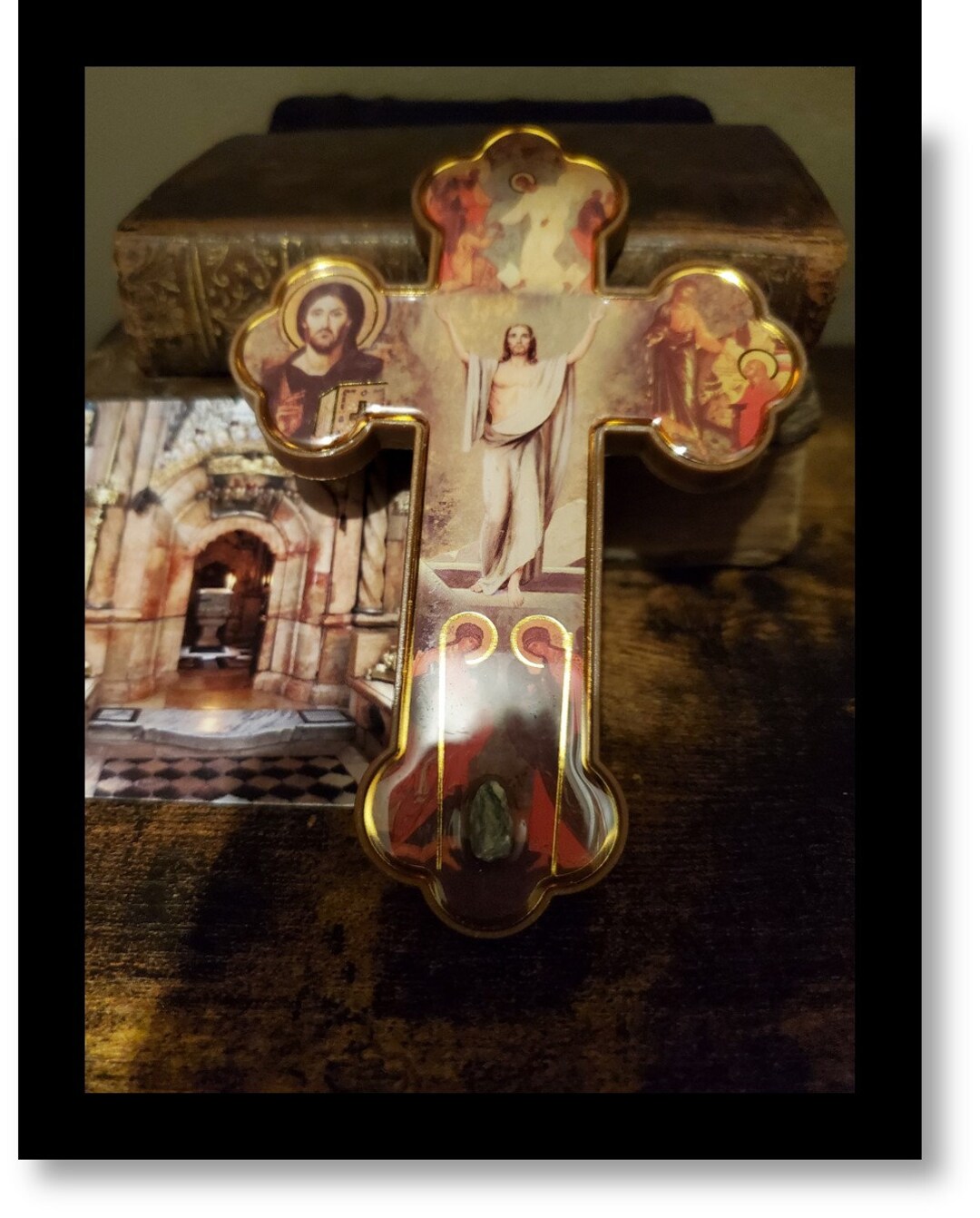 Holy Sepulchre Reliquary Display Stones From Tomb of Jesus Renovations ...