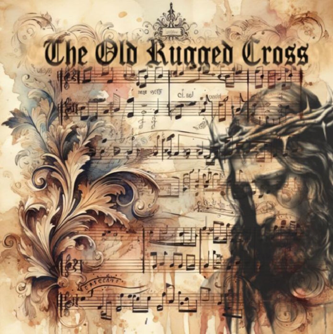 Old Rugged Cross Art Digital Download Journal Ephemera - Etsy
