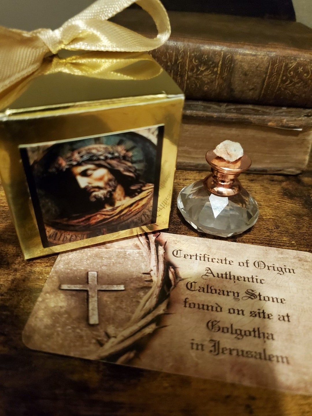 Golgotha Authentic Stone Gathered From Golgotha in Jerusalem - Etsy