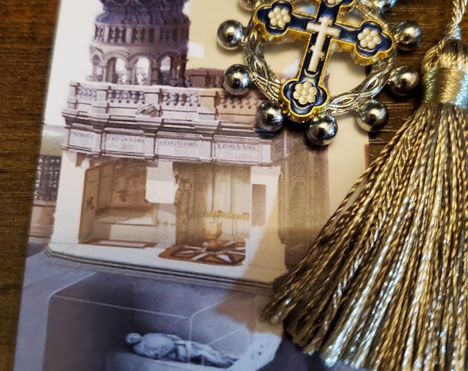 Tomb of Jesus Prayer Medallion With Stones From Tomb of Jesus ...