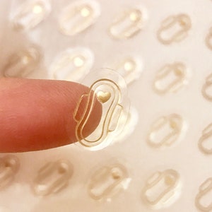 50 Period Tracker Planner Stickers | Gold Metallic Foil Period Stickers ...