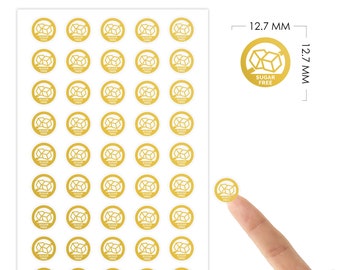 Gold Meal Indicator Stickers - Etsy