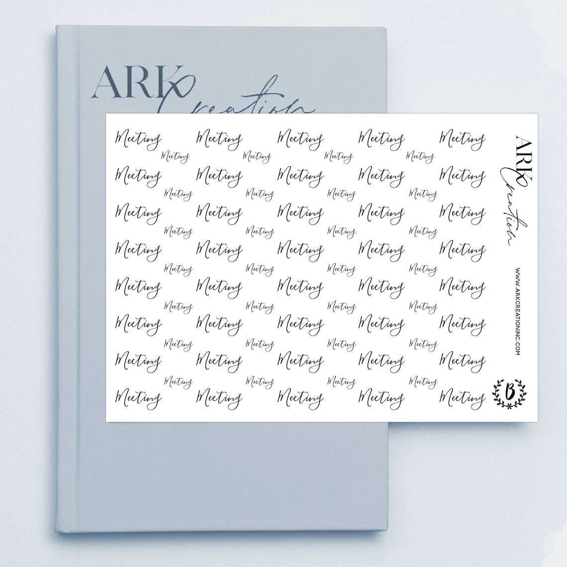 Custom Word Stickers | Custom Text | Personalized Labels for Planners ...