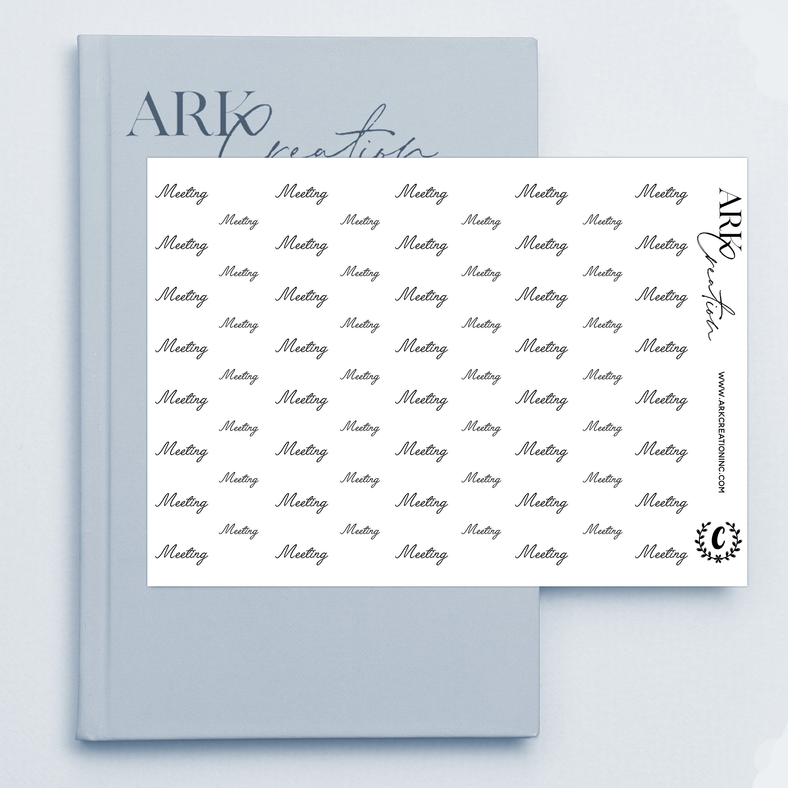 Custom Word Stickers | Custom Text | Personalized Labels for Planners ...