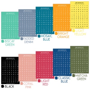 Small Number Stickers | Planner Date Label | Tiny Date Stickers ...