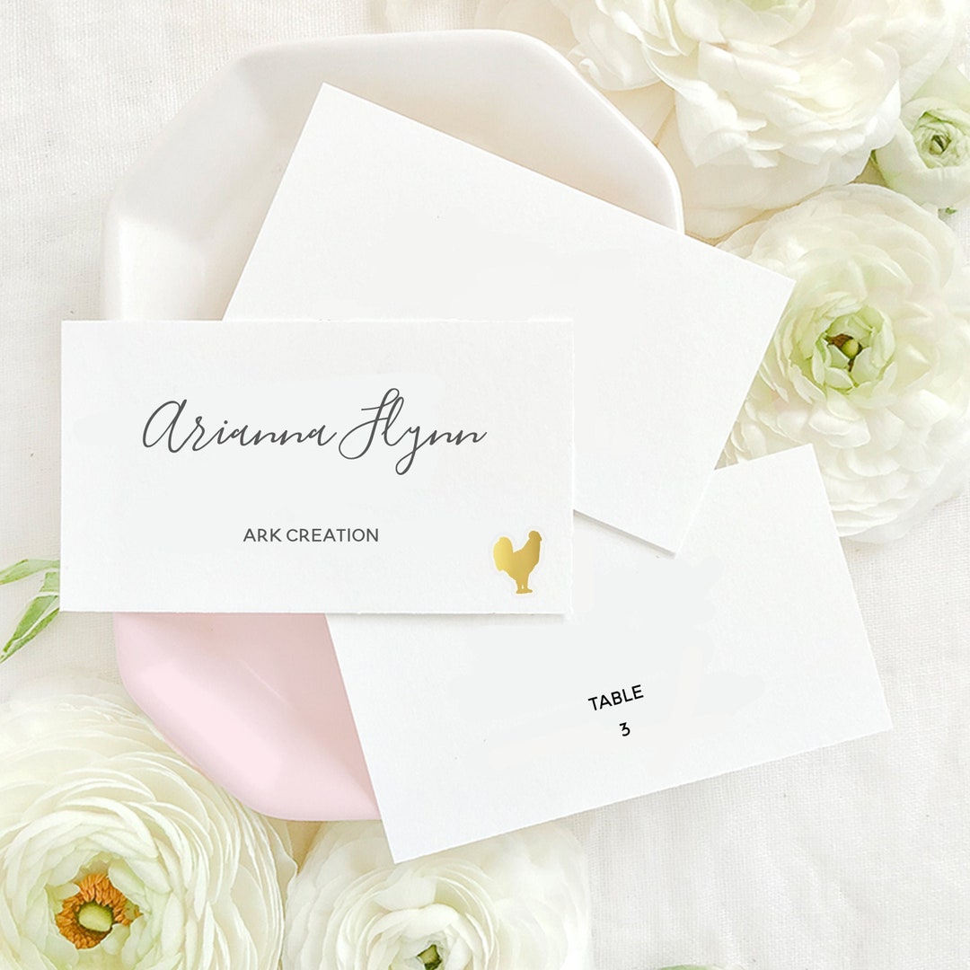 50 Gold Meal Stickers for Place Cards| Meal Indicator | Wedding Meal ...