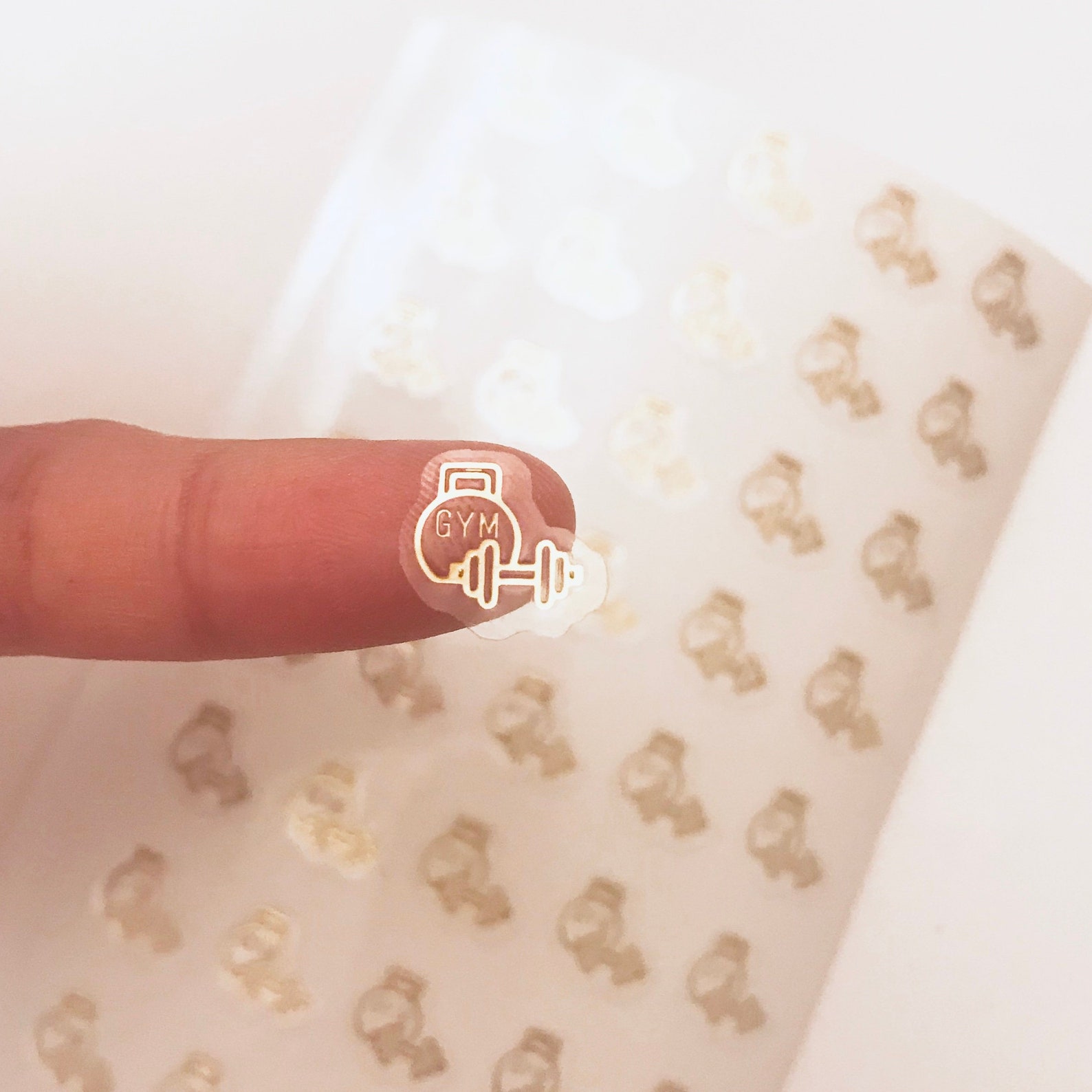 50 Gym Work Out Reminder Stickers | Fitness Stickers | Gym Icon Planner ...