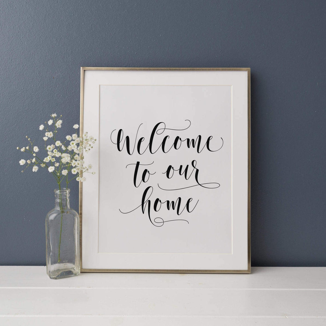 Welcome To Our Home Print Home Sweet Home Print Welcome | Etsy