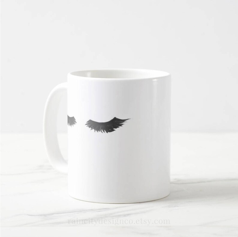 Eyelashes Mug Lashes Mug Lips and Lashes Mug Makeup Mug - Etsy