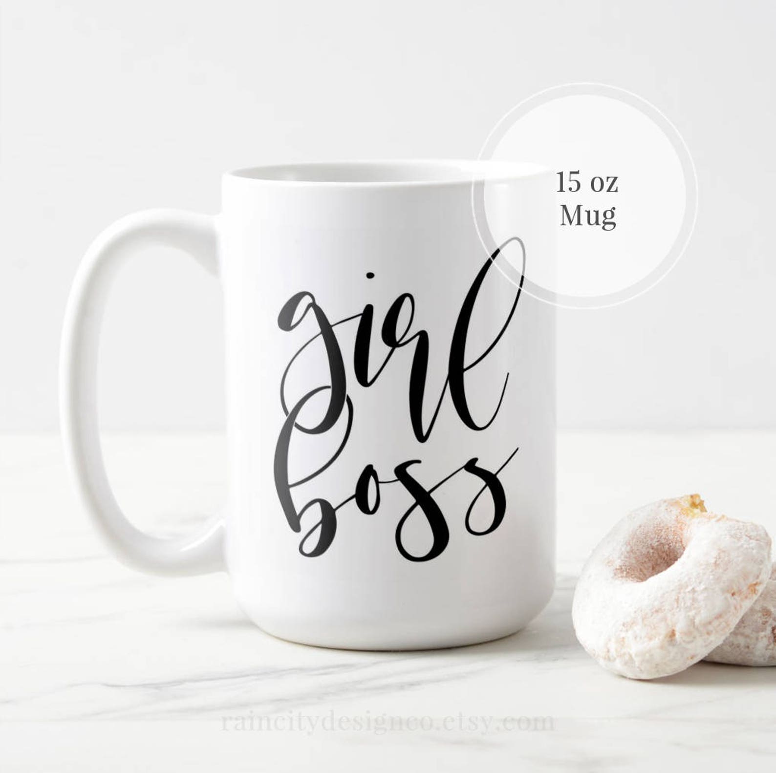 Girl Boss Mug Boss Lady Lady Boss Mug With Quote Boss Mug | Etsy