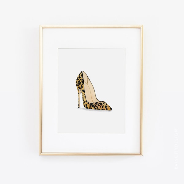 Stiletto Shoe Art - Etsy