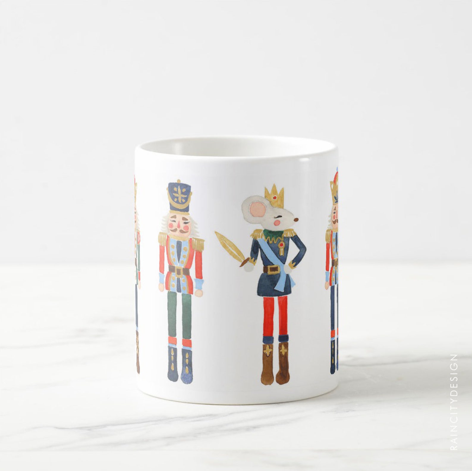 Nutcracker Mug Christmas Mug Nutcracker Ballet Mug Holiday | Etsy