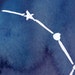 Ursa Major, Big Dipper, Constellations Watercolor, Astronomy Wall Art ...