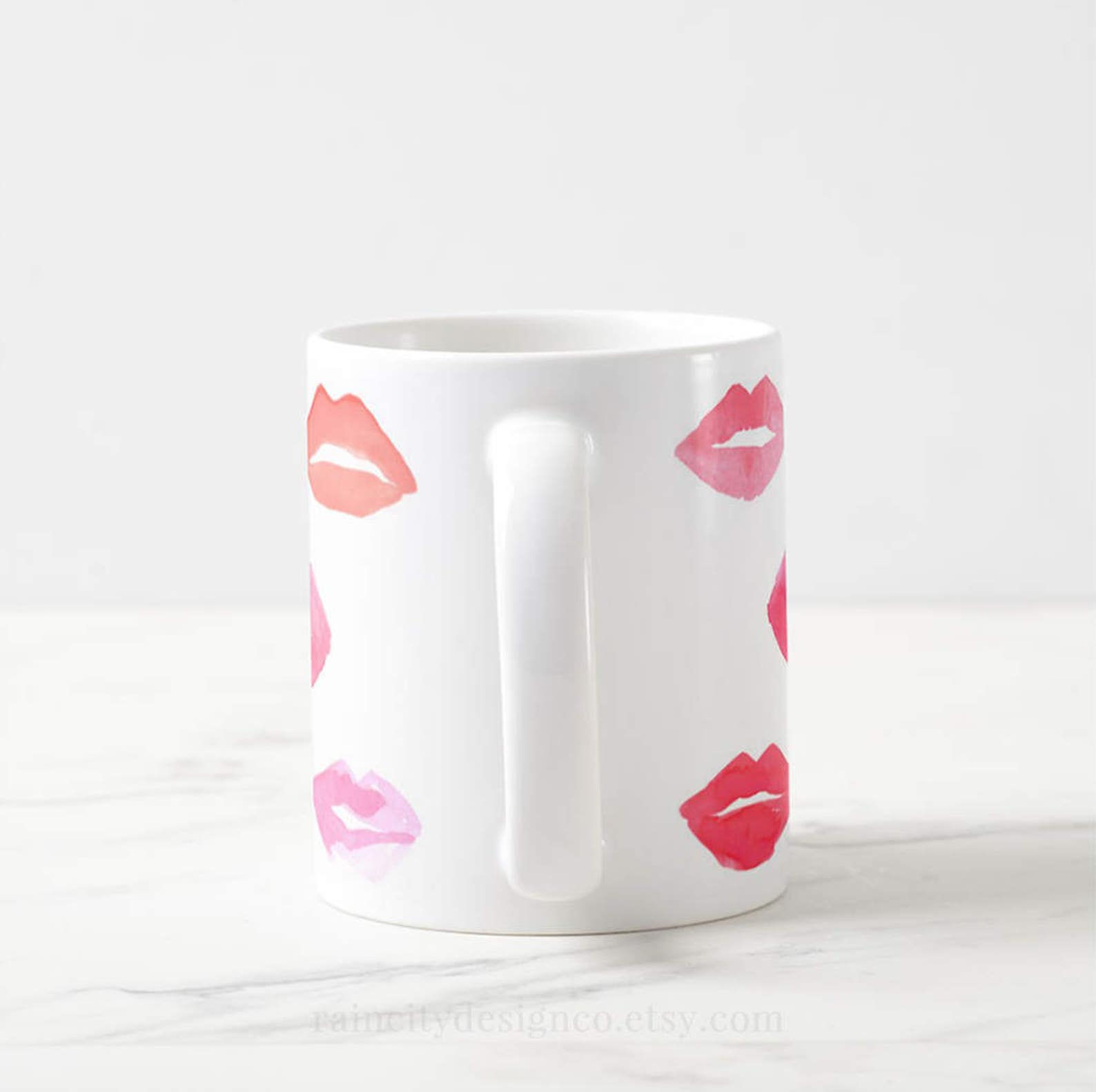 Lips Mug Lips Coffee Mug Eyelash Mug Makeup Brush Cup | Etsy