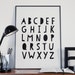 Alphabet Print ABC Print Abc's Wall Art Children Art - Etsy